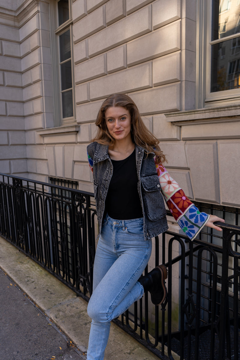 Multi Patch Denim Jacket – Lisalee Collections